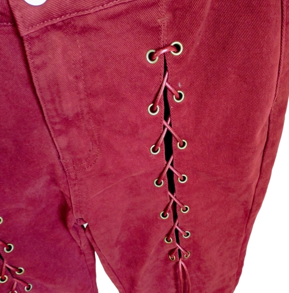 Cider | Pants & Jumpsuits | Nwt Cider Low Waist Tie Front Flares Womens ...